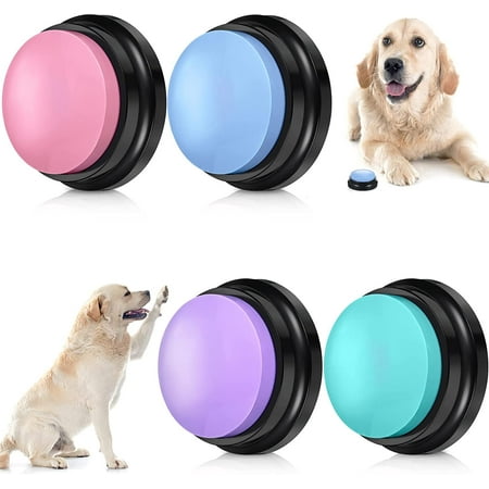 4 Packs Voice Recording Button Recordable ZMLEVE ing Buttons Set for ...