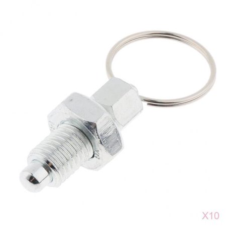 10Pcs M10 Index Plunger with Sp Loaded Retractable Locking Pin ...
