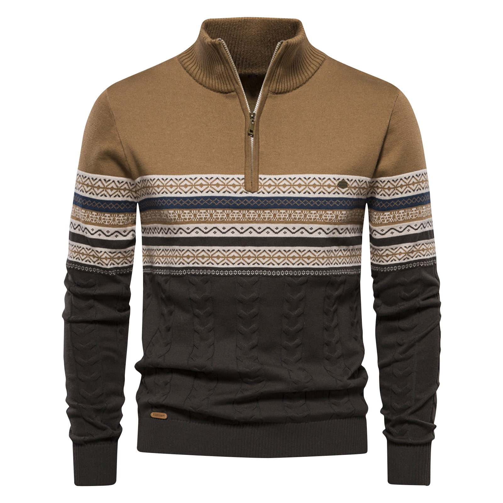 Click here for Lovzfmll Sweaters For Men  Vintage Striped Color B... prices