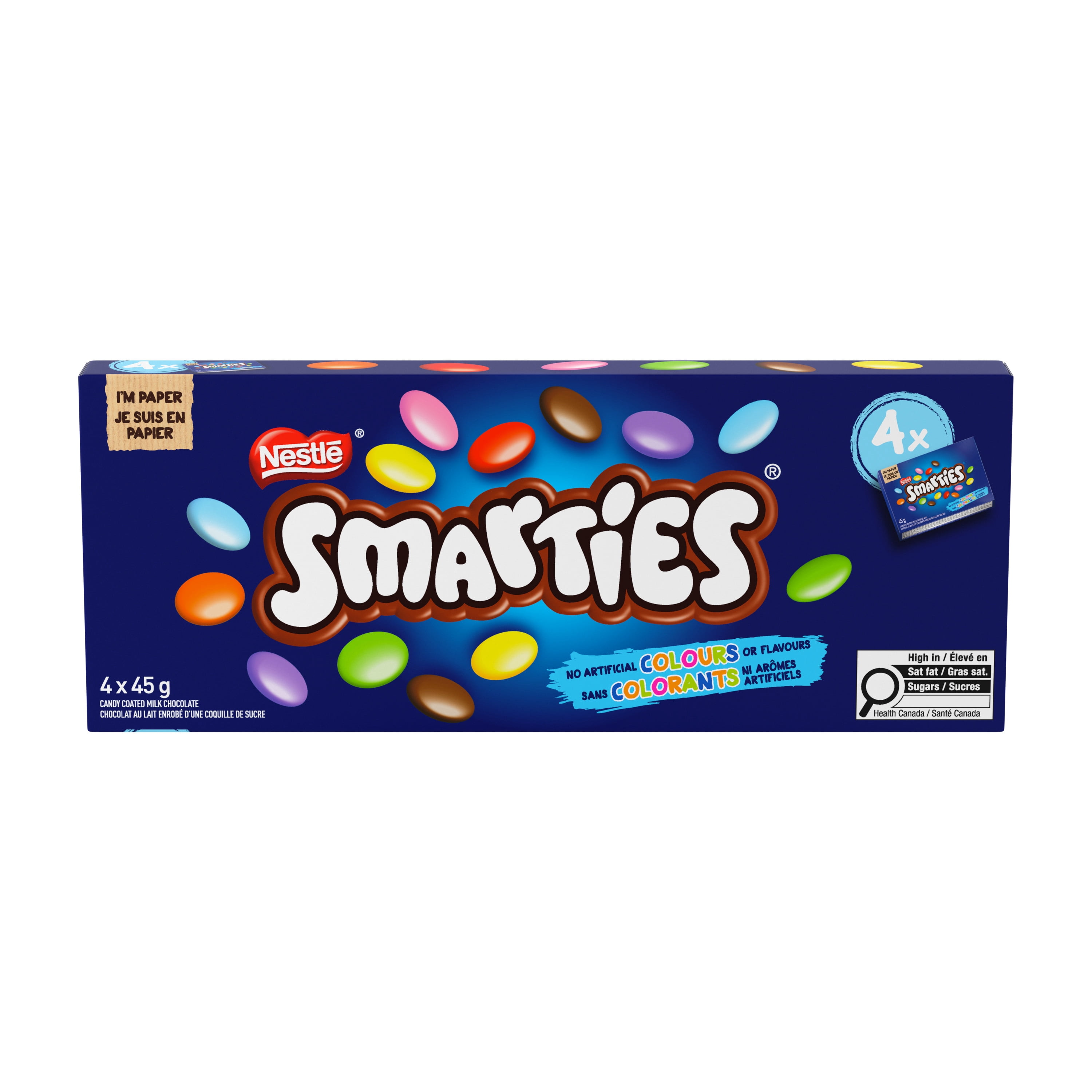 Smarties Candy Coated Milk Chocolate Multipack, 180 g - Walmart.ca