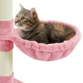 Topeakmart 79'' Multilevel Kitten Cute Cat Tree Tower with 2 Condos ...