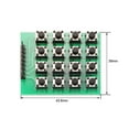 4x4 Matrix 16 Keypad Keyboard Module 16 Button Mcu - Walmart.com
