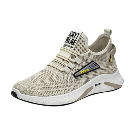 XZNGL Men Fashion Sports Shoes Net Surface Trend Casual Running Trendy ...