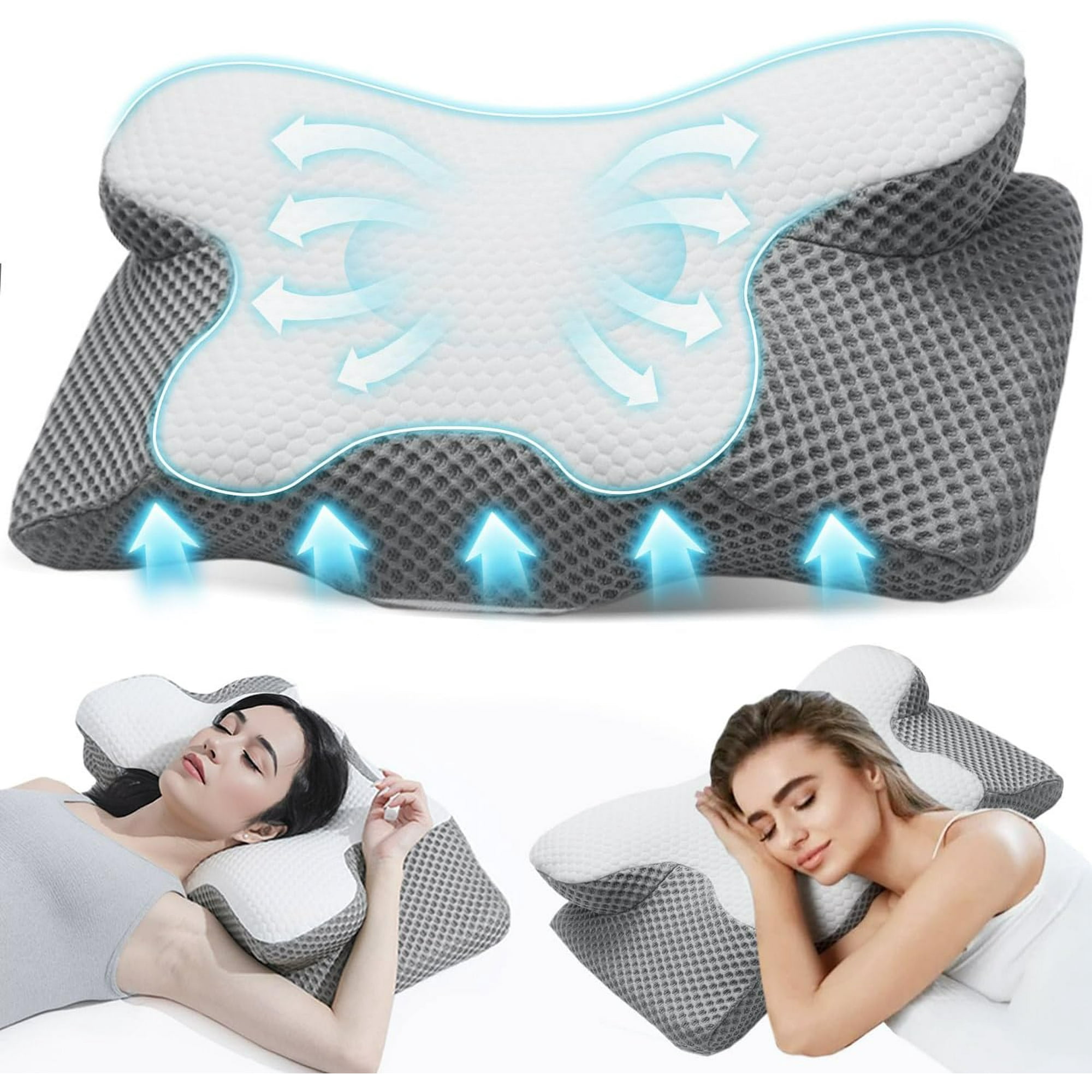 Click here for Siabc-Memory Foam Pillow For Neck Shoulder Pain  E... prices