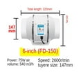 Ventilator, 4Inch Duct Blower Fan Ventilating Ventilation Channnel Pipe ...
