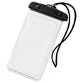 Black Waterproof Phone Pouch Universal Dry Bag Case For Beach Cruise ...