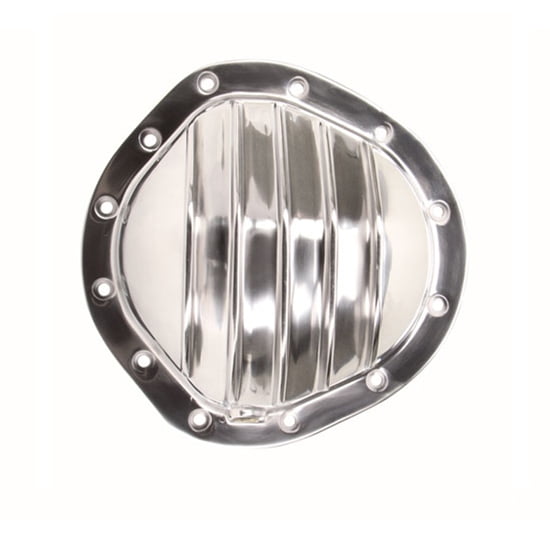 Finned Pol Alum Rearend Differential Cover, GM Truck, 8.75 In 12 Bolt ...