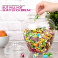 "Modern Innovations 128-Ounce Candy Jar, Clear Acrylic Apothecary Jar ...