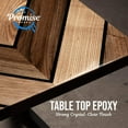 Crystal Clear Bar Table Top Epoxy Resin Coating for Wood Tabletop - 2 ...