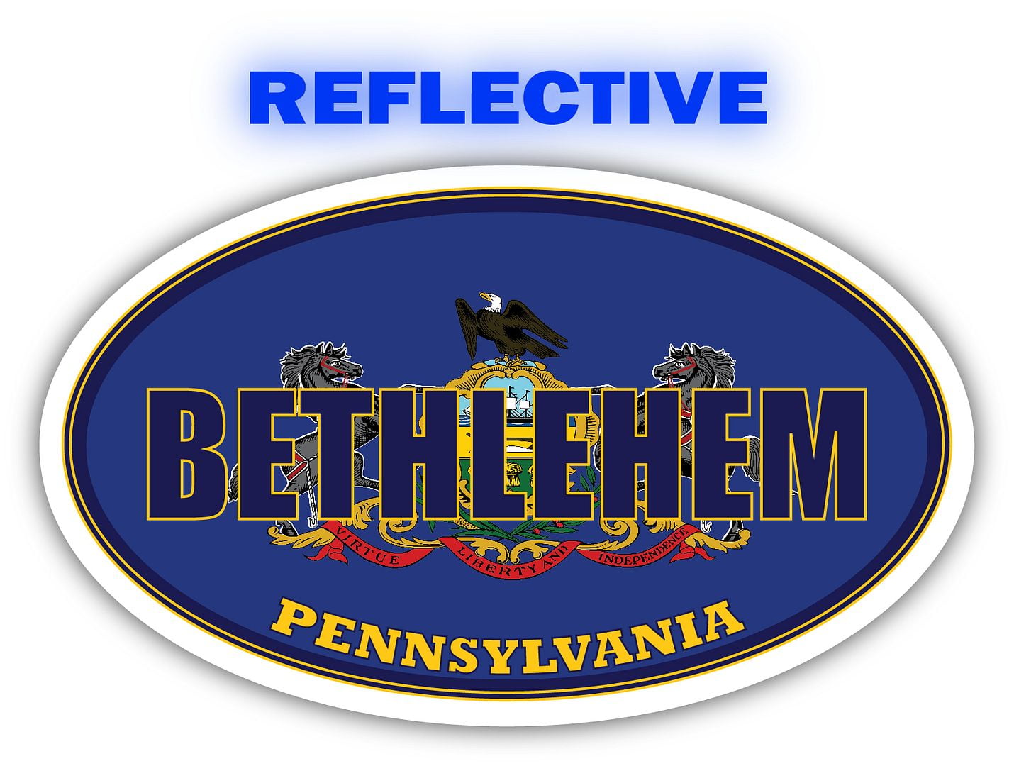 Bethlehem City Pennsylvania State Flag | PA Flag Northampton County ...