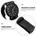 BESTYASH Black Silicone Band Student Wrist Watch with Clear Number ...