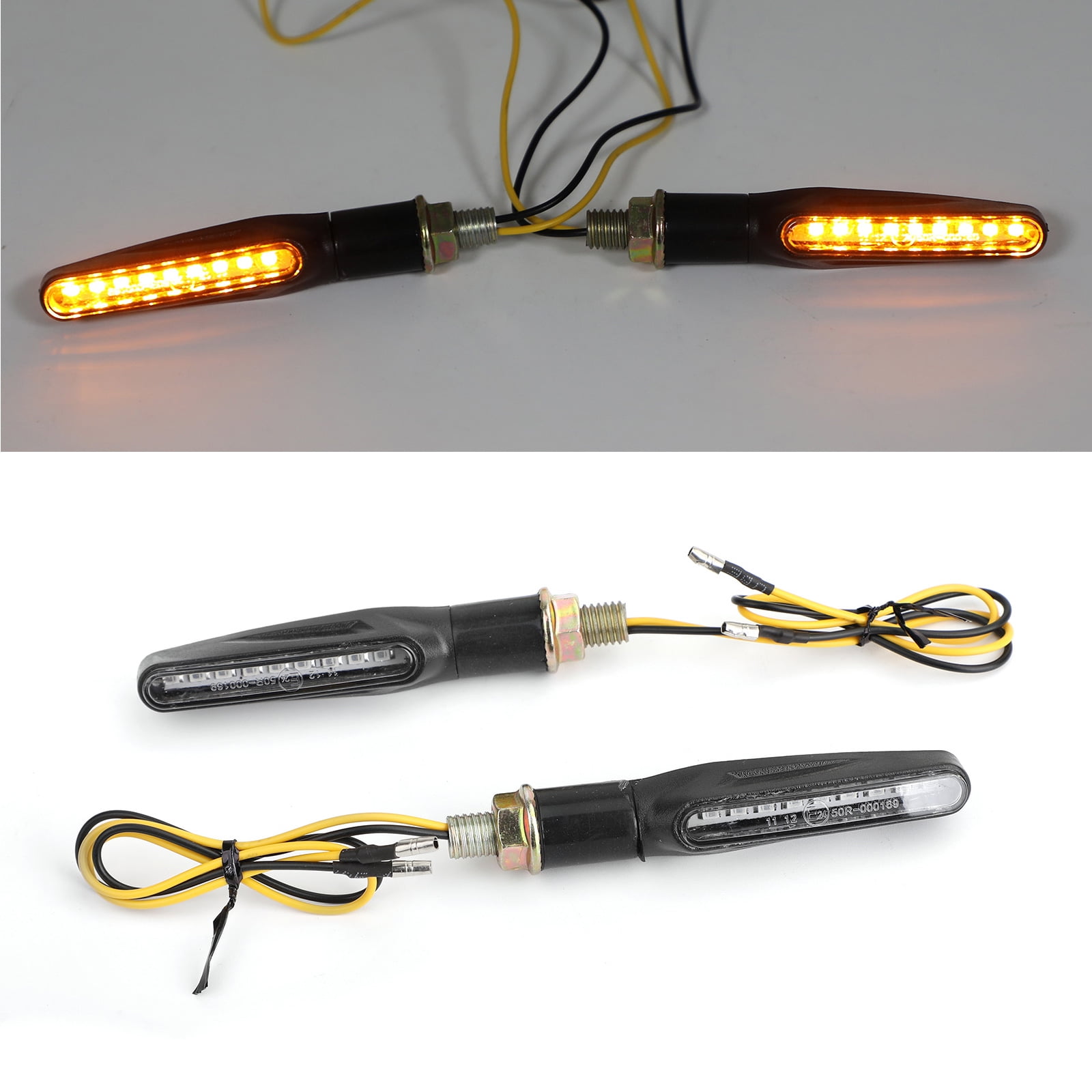 M10 Motorcycle Turn Signals Indicator Light Blinker Scooter Chopper ...
