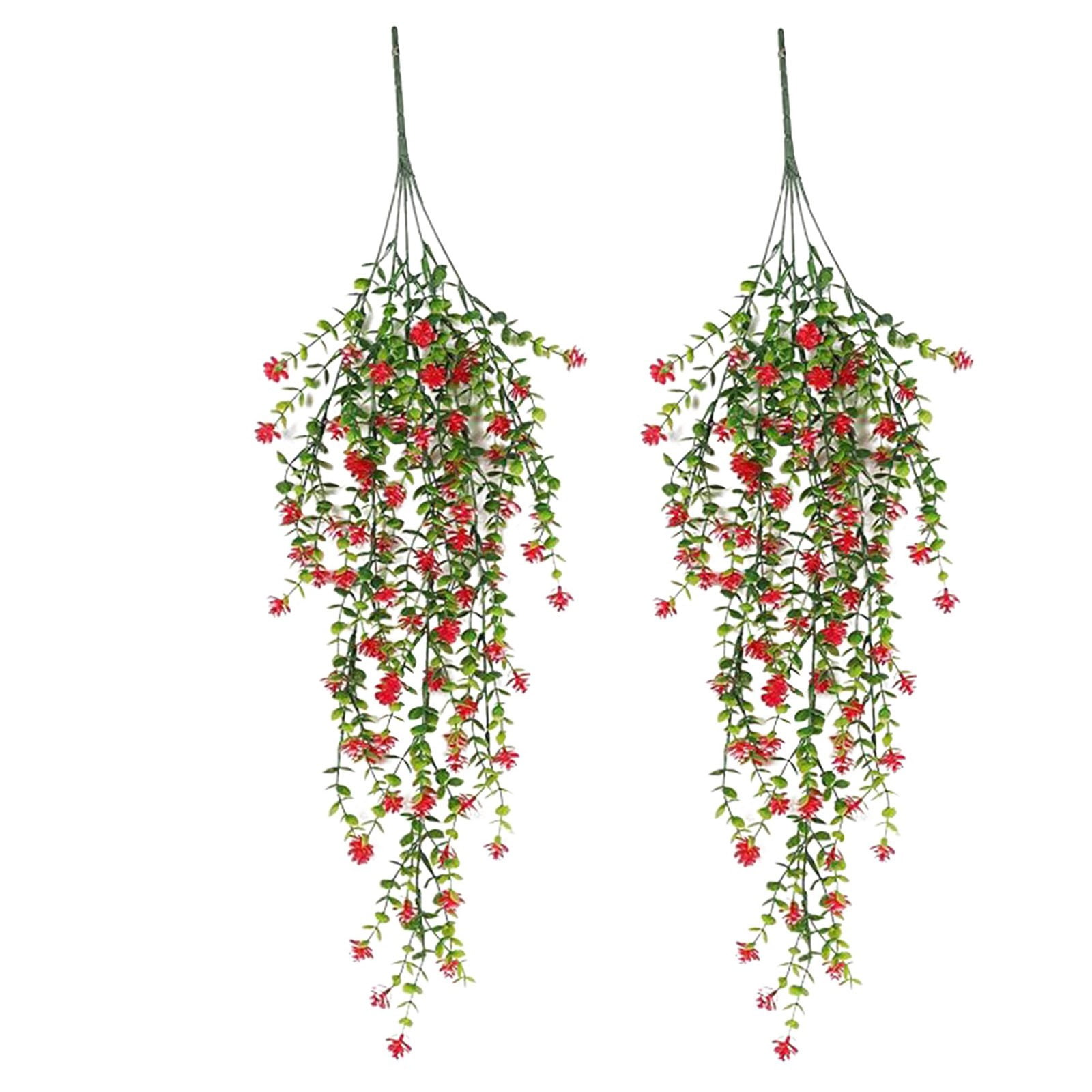 Click here for Tauxra 2 Pcs Artificial Chlorophytum Hanging Flowe... prices
