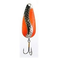 Rainbow Plastics Lil' Lightning Spoon Lure, Chartreuse/Fluorescent Red ...