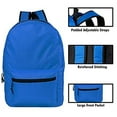 6 Pack - 19 Inch Basic Wholesale Backpacks in 12 Randomly Assorted ...
