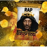 Rap Snacks Snoop Dogg Cheddar BBQ Cheese Potato Chips, 2.5 oz Bag ...