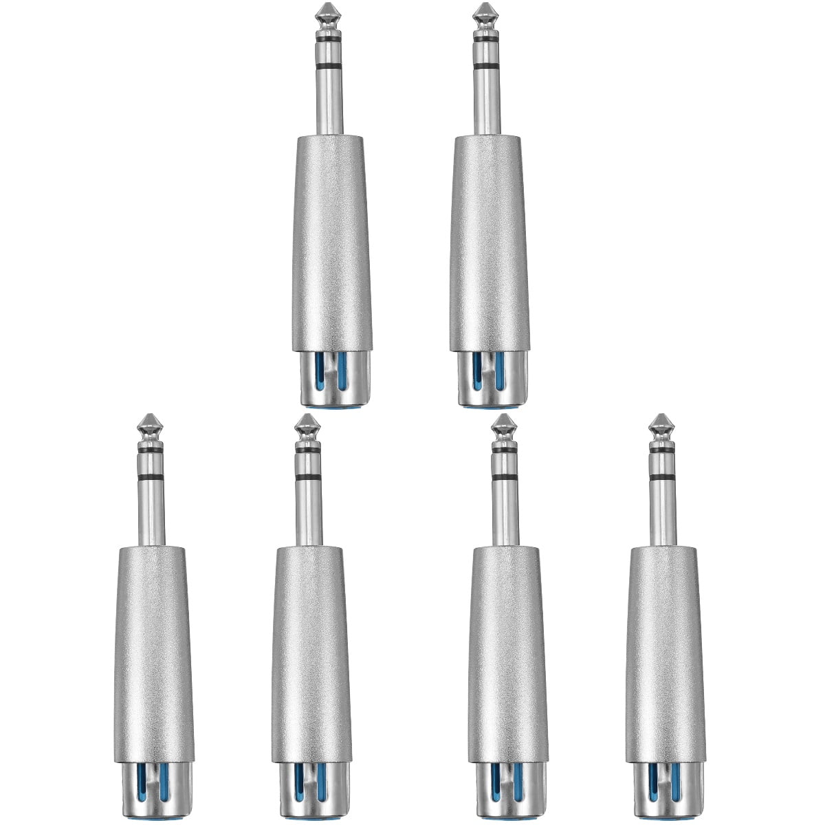 TINKSKY Xlr 3 Pin Inch Connector Adapter Female 1 4 Interconnect ...