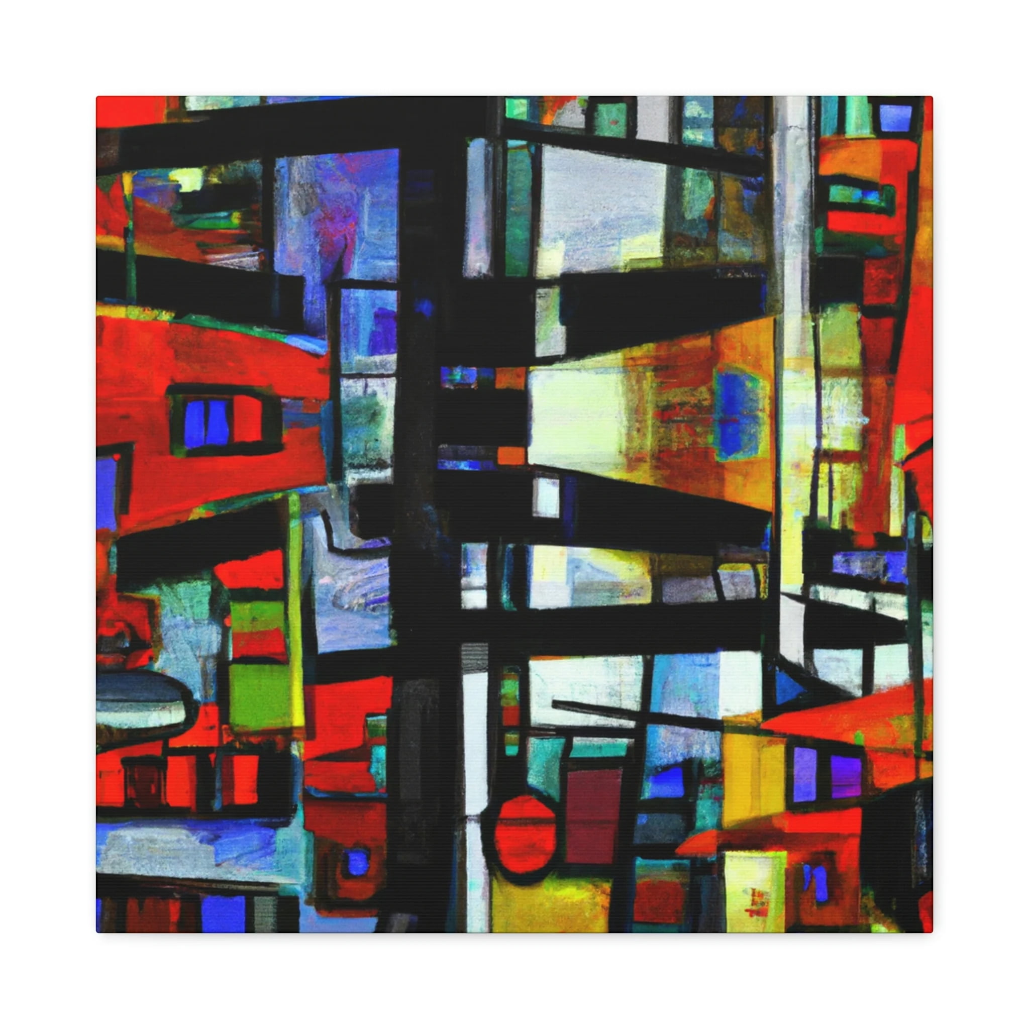 Global Expressionism Form - Canvas - Walmart.com