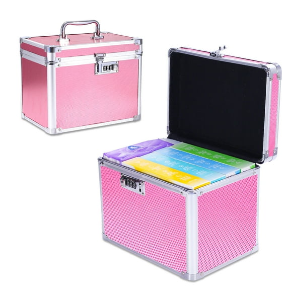 Lock Box Combination Lock Security Storage 7.25" x 7.75" x 10 ...