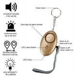 "Safe Sound Personal Alarms, 140DB Emergency Alarm Keychains with LED ...