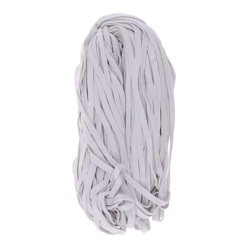 White Cotton Flat Draw Cord / Drawstrings / Drawcord String for ...