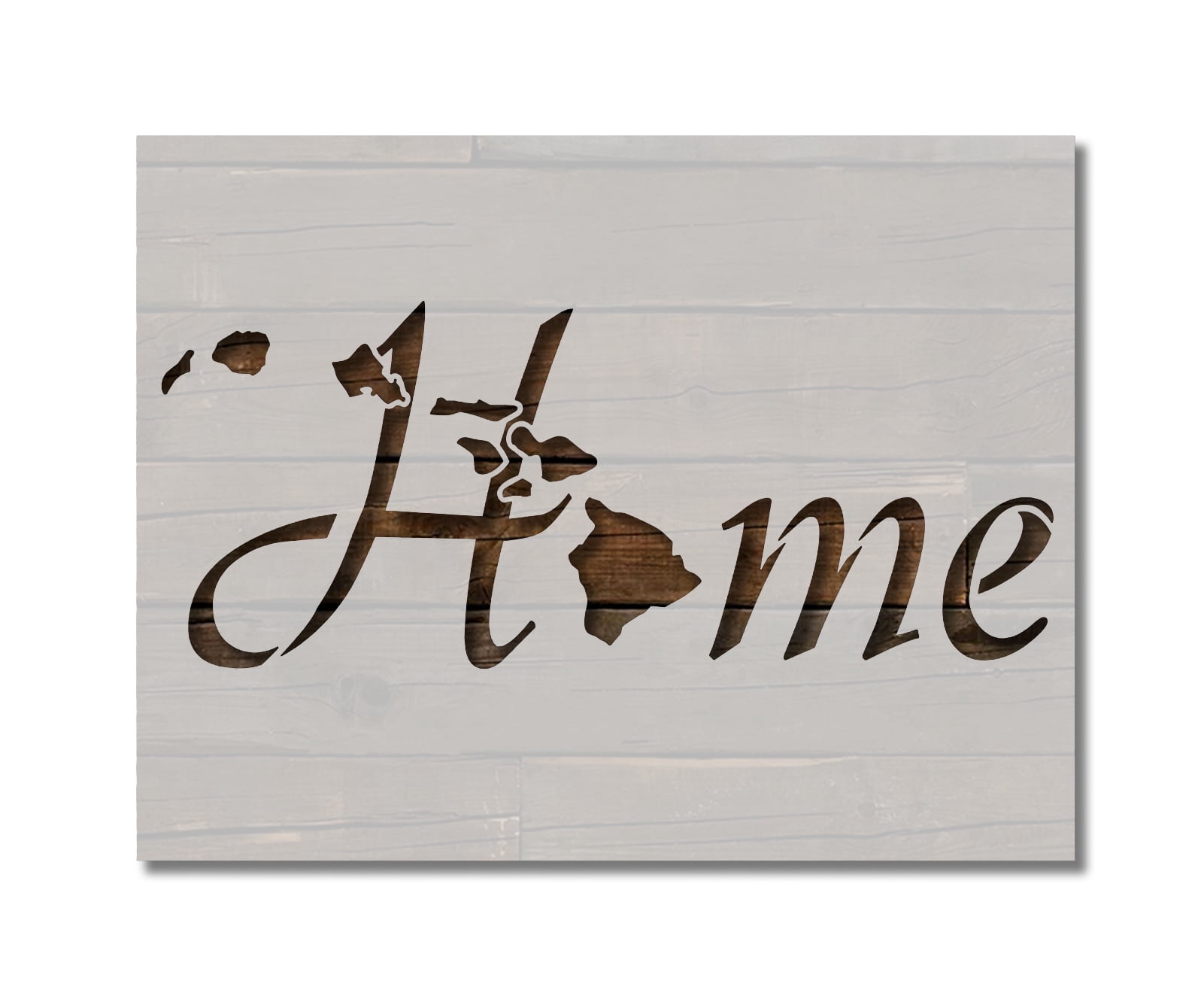 Hawaii State Stencil Home Love Template Reusable 8.5 x 11 for Painting ...