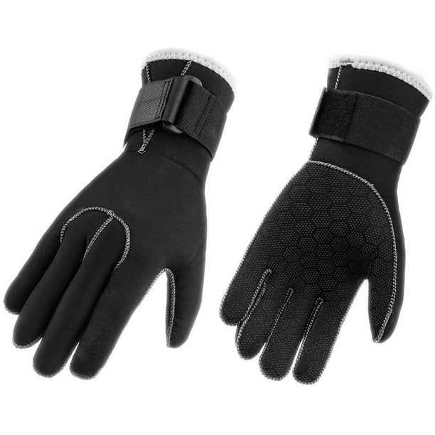 Gloves Neoprene Scuba Diving Gloves Swimming Surfing Gloves 3MM for Men Women, Thermal Anti Slip ...