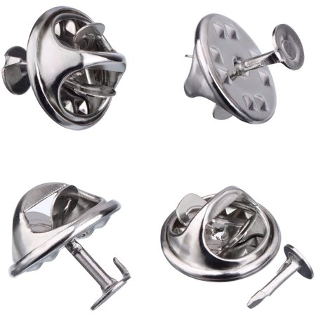 HTWW 100 Pairs Butterfly Clutch Tie Tacks Pin Back Replacement with ...