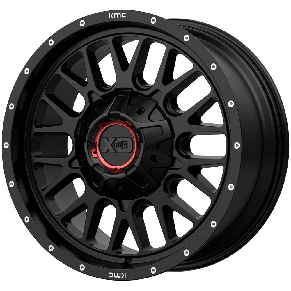 XD Series XD842 Snare 20x9 8x180 +18mm Satin Black Wheel Rim 20" Inch ...