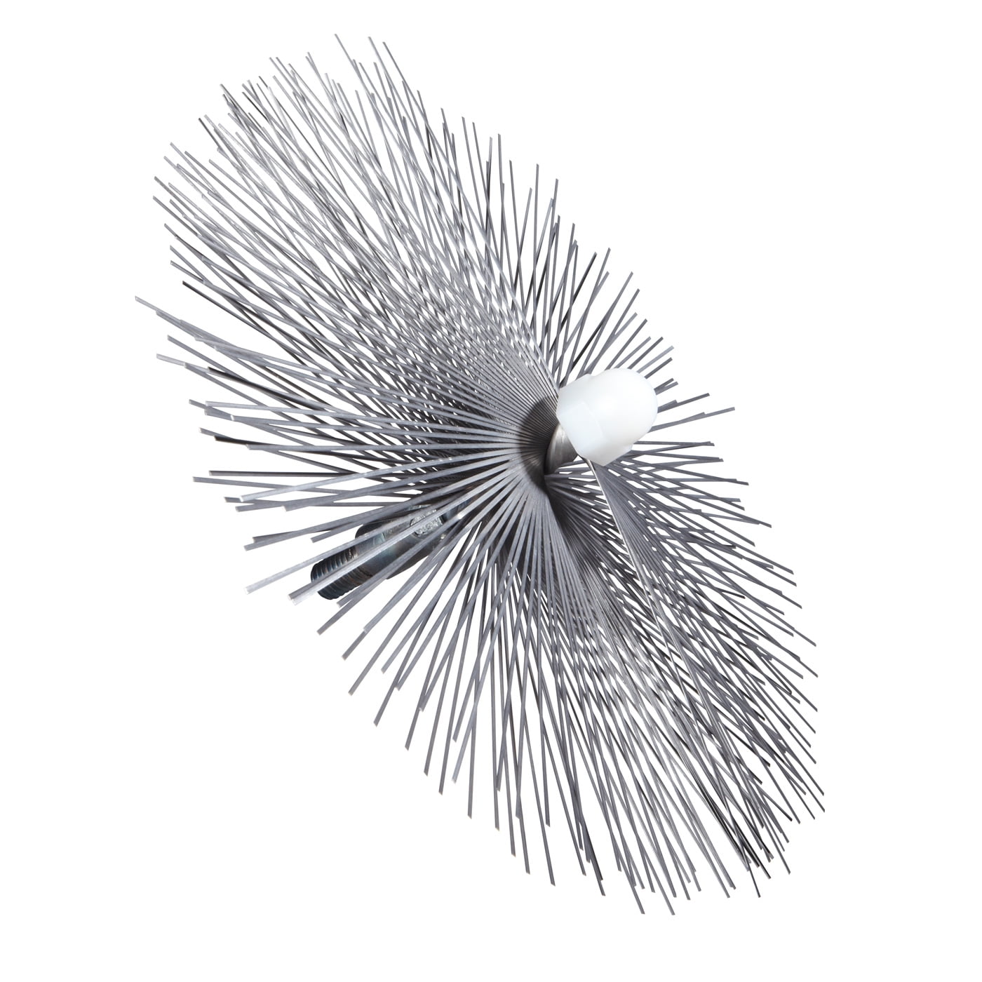 Stainless Steel Threaded Flat Wire Brush - Walmart.com