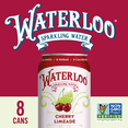 Waterloo Sparkling Water, Cherry Limeade, 12 fl oz, 8 Pack Cans ...