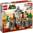 LEGO Super Mario Adventure Play Toy: Dry Bowser Castle Battle Set with ...