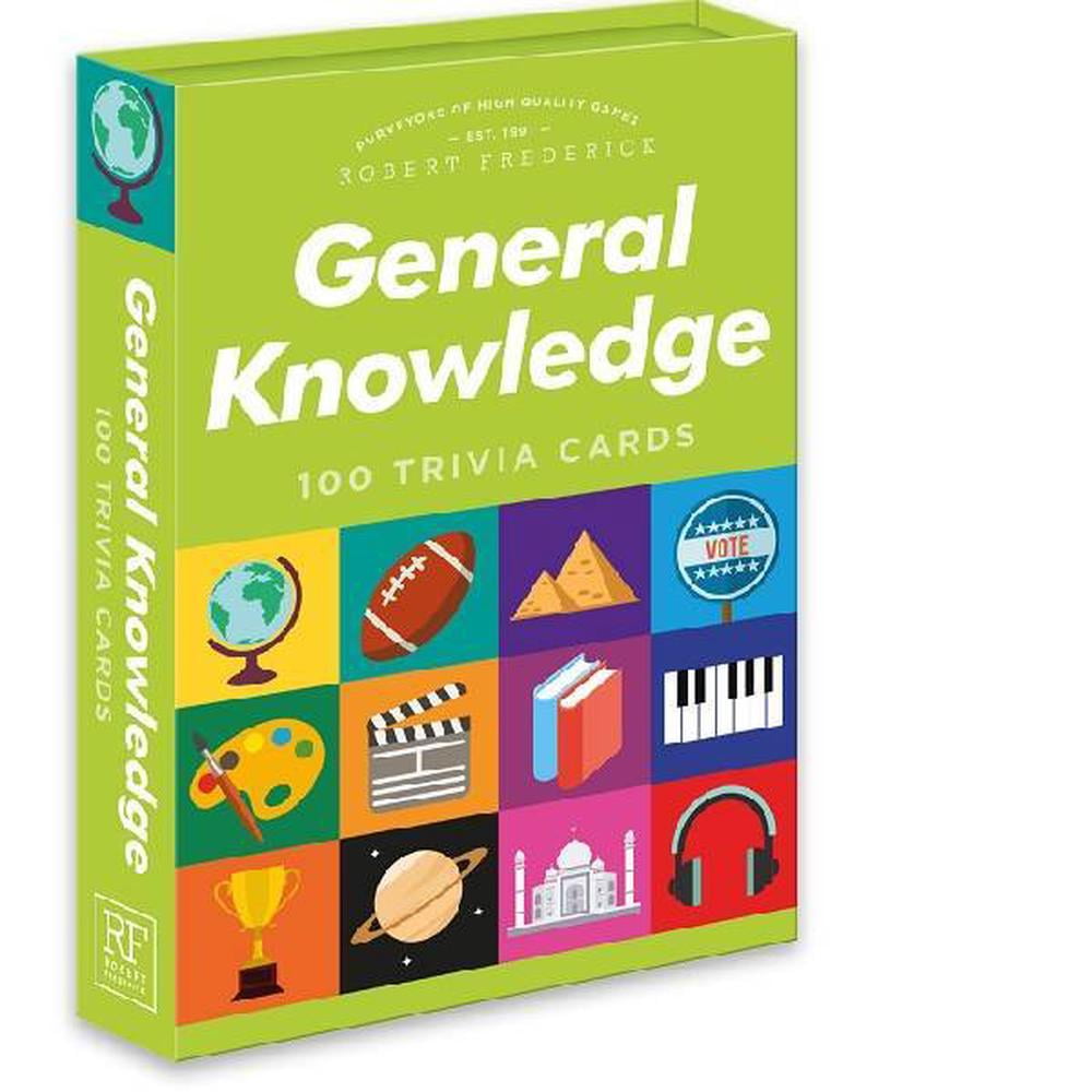 100 Trivia Cards Games - General Knowledge - Walmart.com
