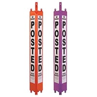 9048216,POSTED NO TRESPASSING SIGN ,"3D POST" , - Walmart.com