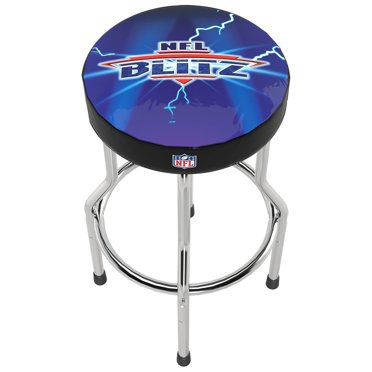 Space Invaders 21.5" to 29.5" Adjustable Retro Arcade Stool, Arcade1Up ...