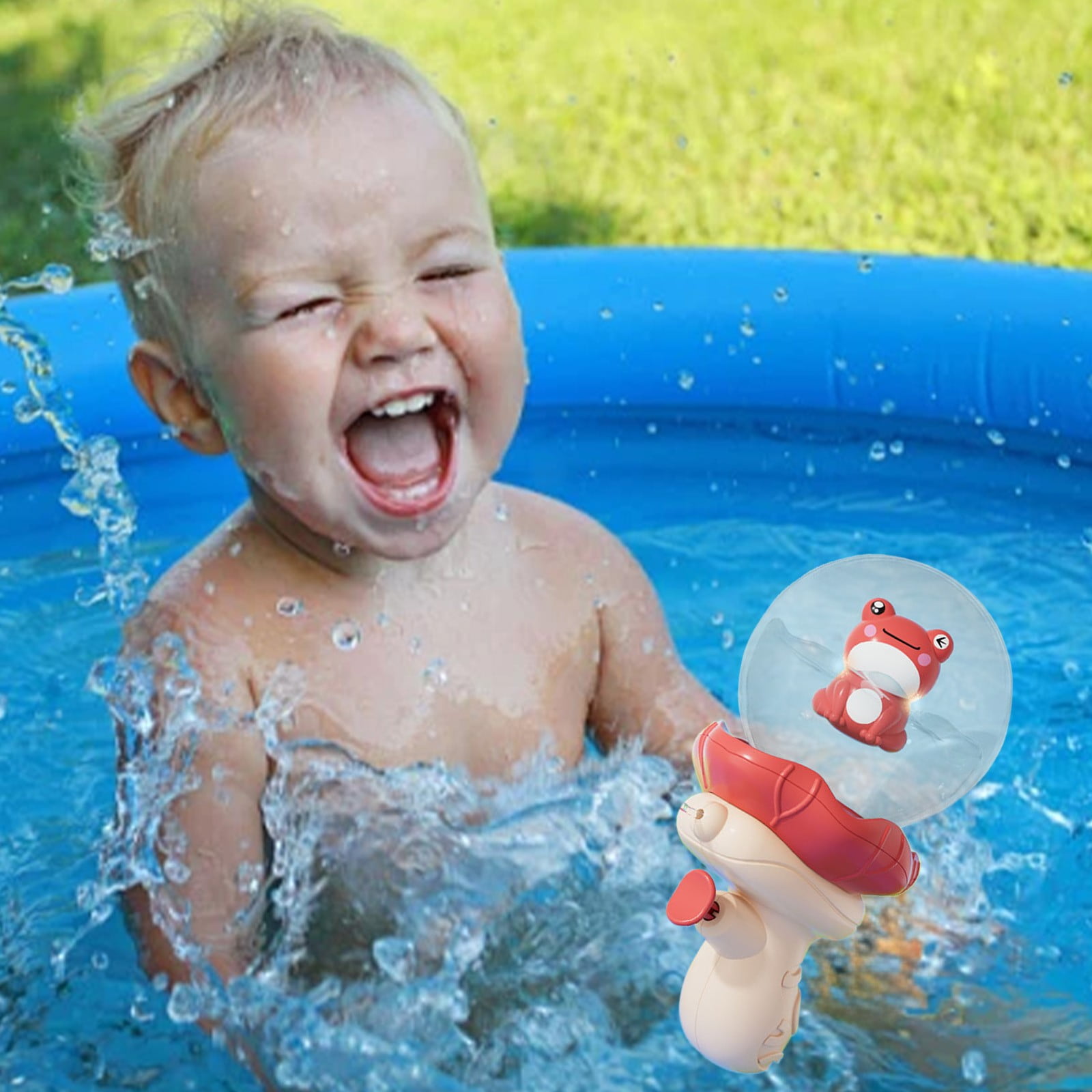 Lydiaunistar Kids Handheld Water Spray Toy with LED Lights ...