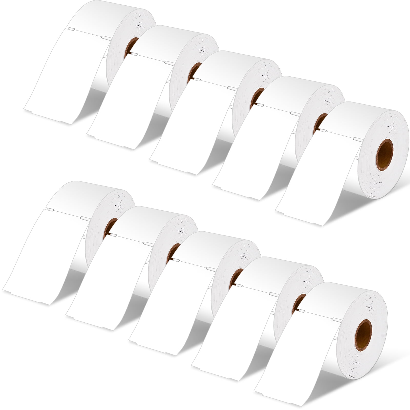 GREENCYCLE 10 Roll Compatible for DYMO 30374 (2" X 3-1/2") Non-Adhesive ...