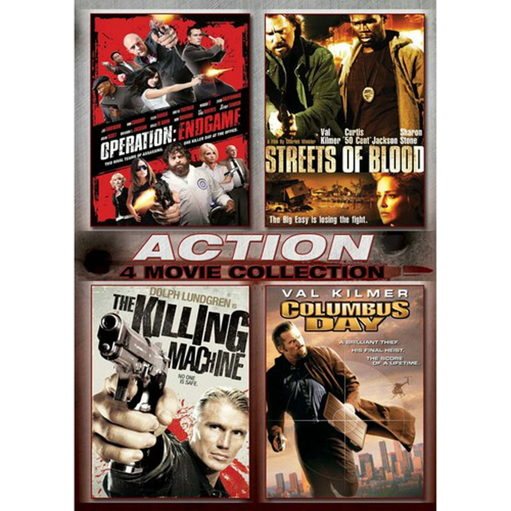 Action: 4 Movie Collection (DVD) - Walmart.com - Walmart.com