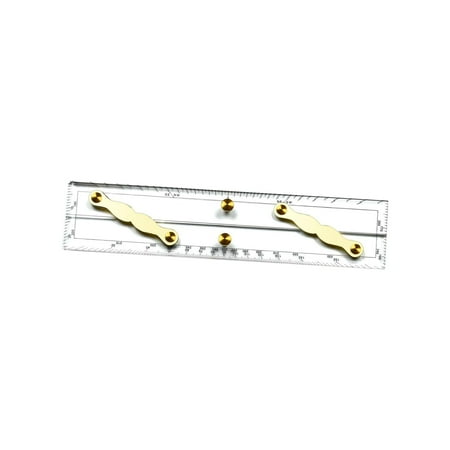 Navigation Parallel Ruler Drawing Drafting Type Clear Scale Measurement ...
