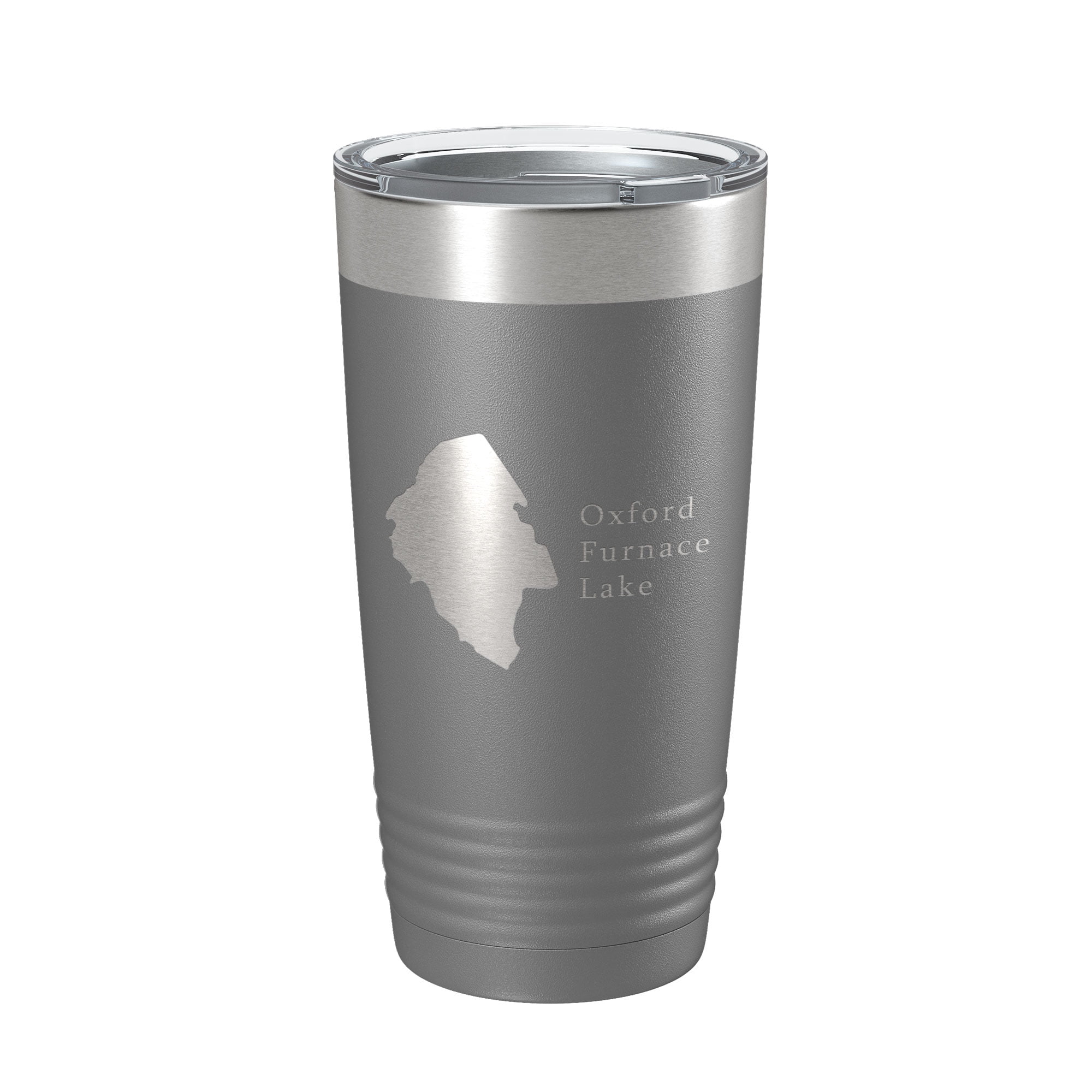 Oxford Furnace Lake Map Tumbler Travel Mug Insulated Laser Engraved ...