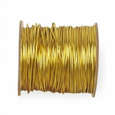 300ft Decorative elastic metallic stretch tie cord - Gold - Walmart.com