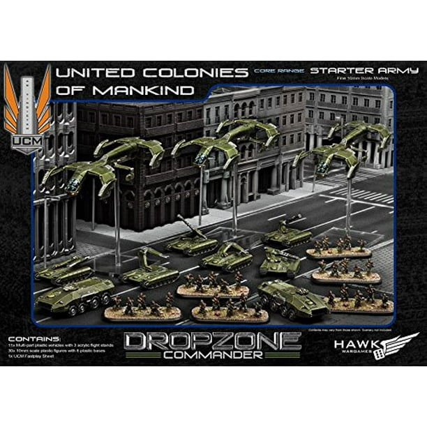 Dropzone Commander Core UCM Starter Army Box PLASTIC Hawk Wargames ...