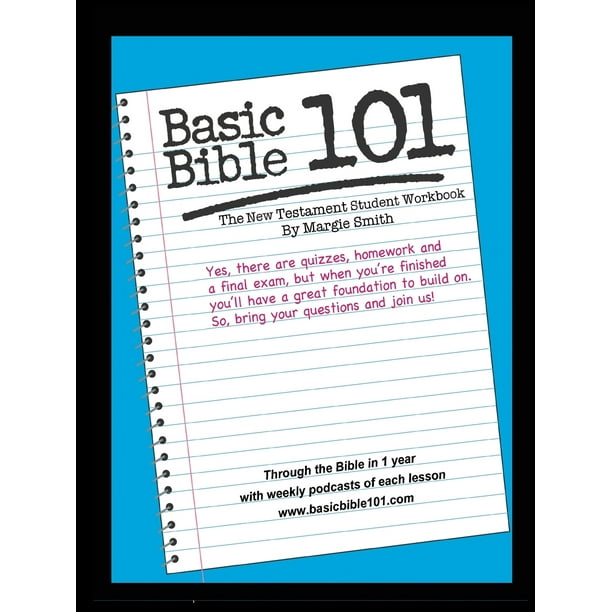 Basic Bible 101 New Testament Student Workbook (Paperback) - Walmart ...
