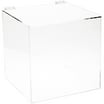 Plymor Transparent Clear Acrylic Display Case Box With Hinged Lid, 12 ...