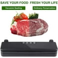 HSWT Food Vacuum Sealer - Auto Meat Sealing, Vacuum Packing, Cutter, 15 ...