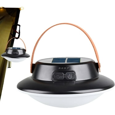 Solar Rechargeable Hooked Camping Light, Solar Tent Lights USB ...