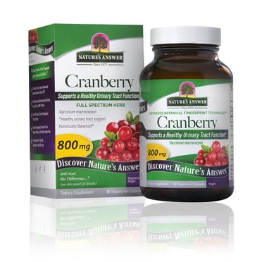 Cranberry 450 MG With Vitamin C 60 Softgels - Walmart.com