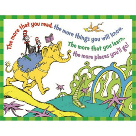 Dr Seuss The More You Read 17 X 22 Posters | Walmart Canada