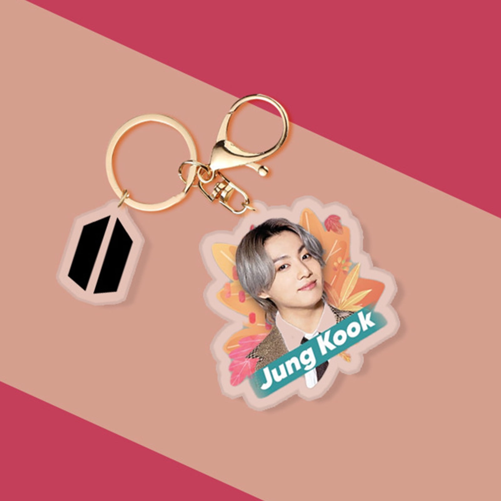 Buy DraggmePartty Kpop Bts Acrylic Keychain Jin Rm Jhope Suga V ...