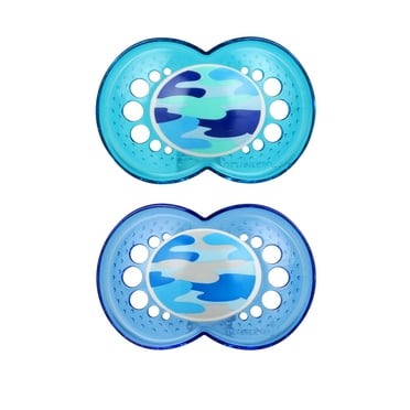 MAM Air Night Pacifier, 6+ Months, Unisex, 2 pack - Walmart.com